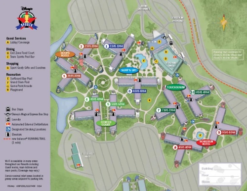 All Star Sports Map - Magic, Memories, Mayhem